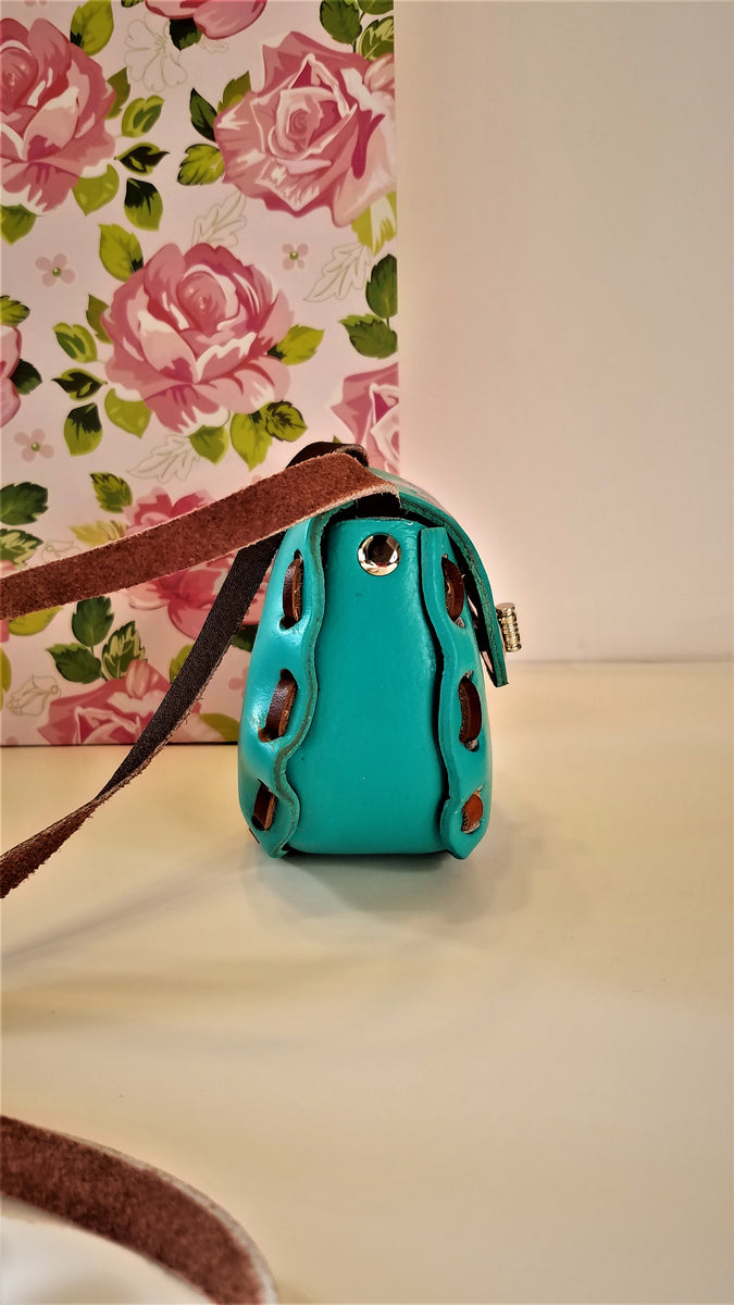 Mexican Hand Tooled Leather Change Purse- Vintage Design – Rosies ...